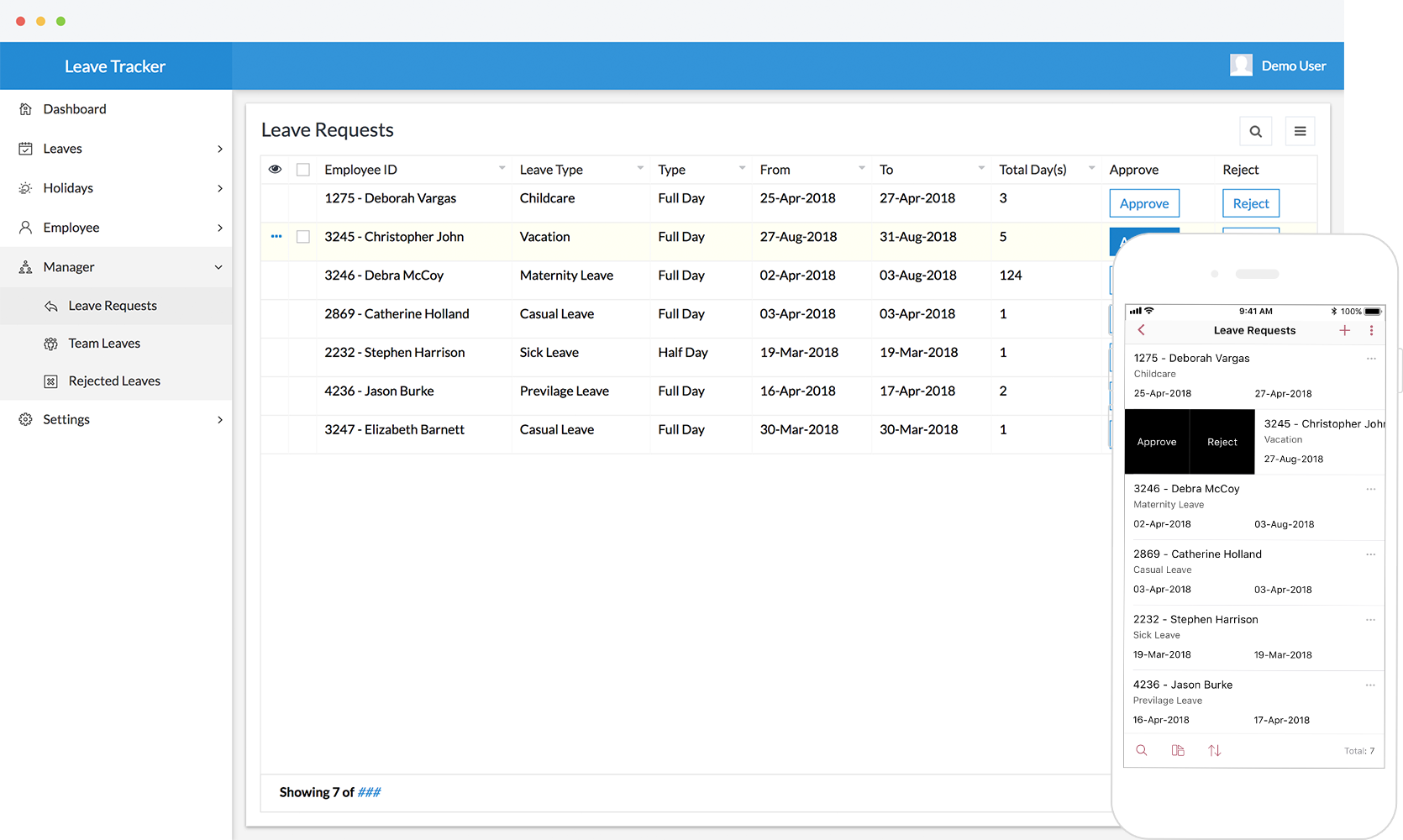 Free leave management software | Customizable leave tracking app - Zoho ... Free leave management software | Customizable leave tracking app - Zoho ...