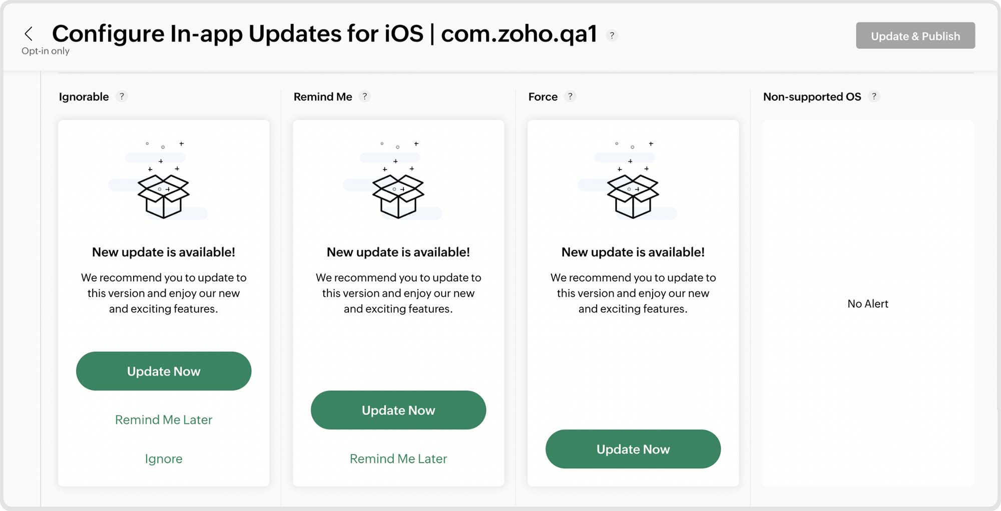 App Analytics Features | Zoho Apptics