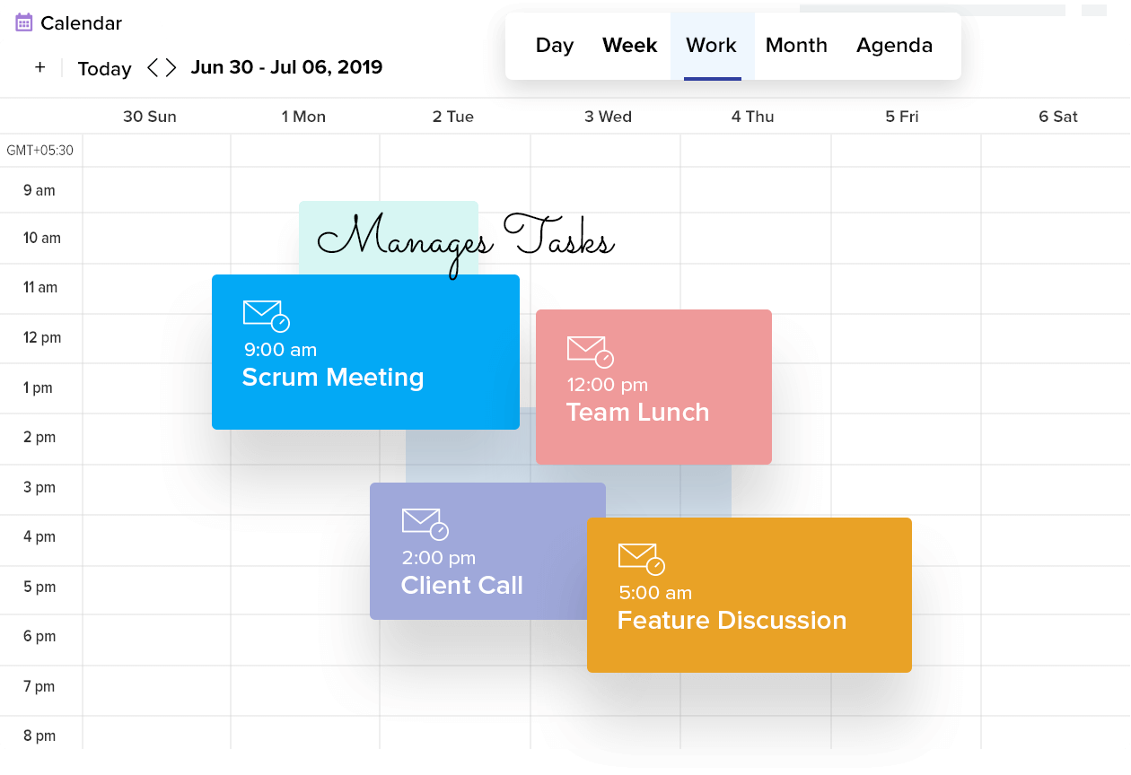Team Calendar for working together | Zoho Calendar