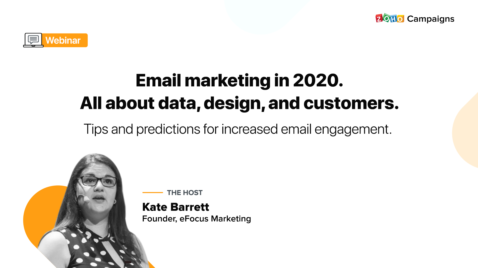 Zoho Campaigns - Email and webinar security