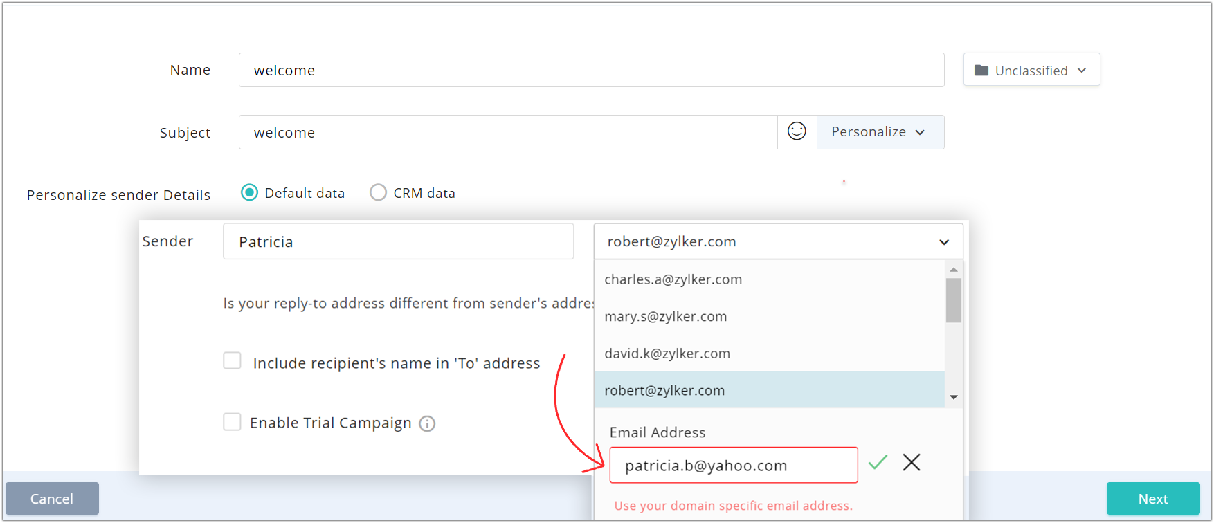 How a public domain sender address affects email deliverability ... How a public domain sender address affects email deliverability ...