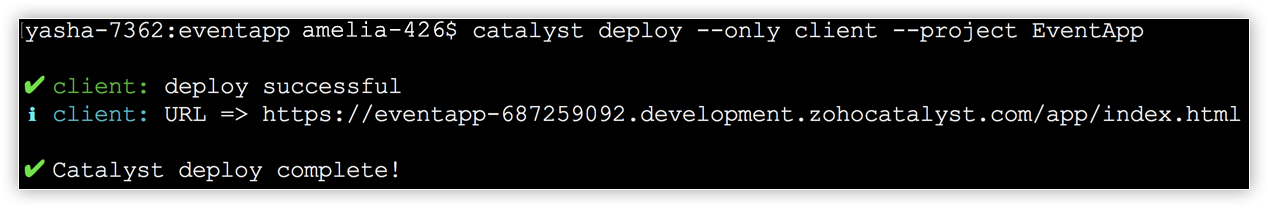 CLI Options | Online Help - Catalyst