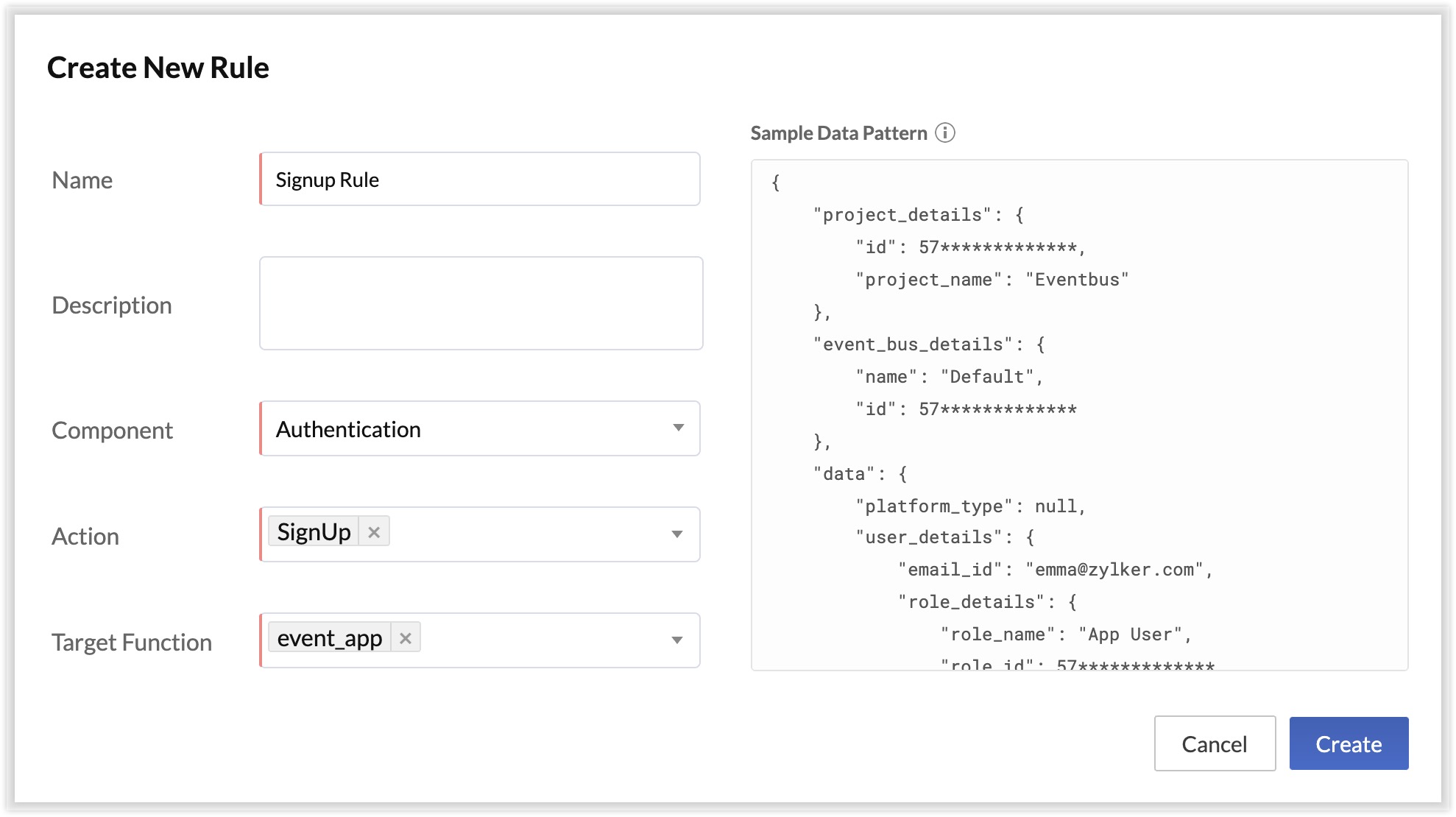 Configure Event Listener Event Functions Tutorial Zoho Catalyst