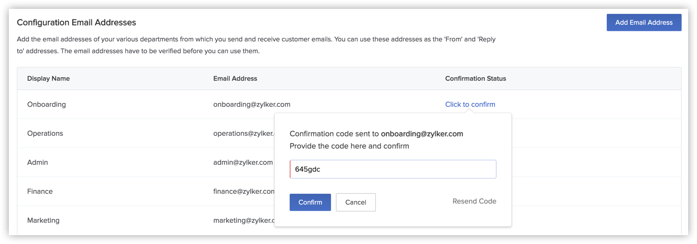 Configure Email | Event Functions Tutorial - Zoho Catalyst