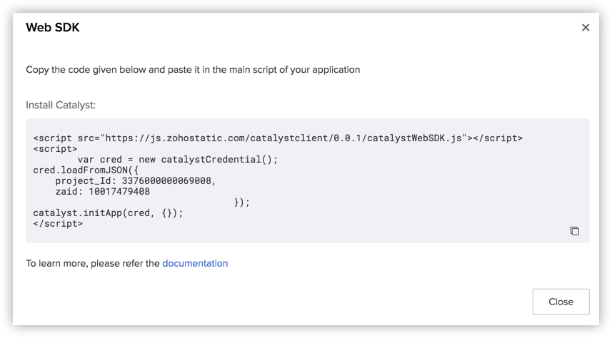 Code Client Event Functions Tutorial Zoho Catalyst