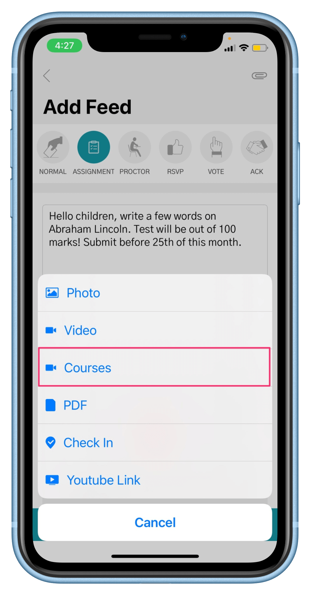 Zoho Classes - What's New