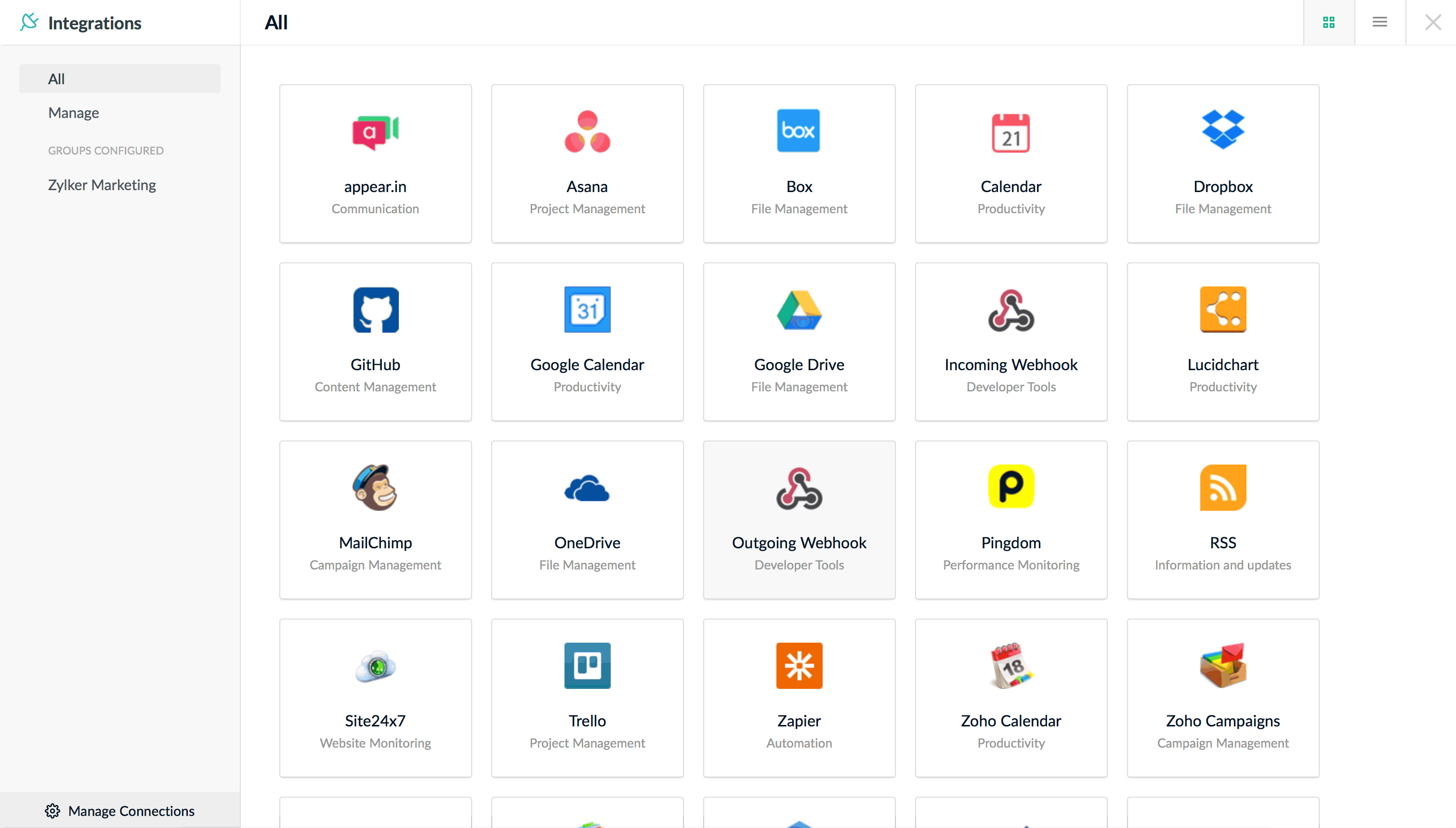 Bot Incoming Webhook Handler | Cliq