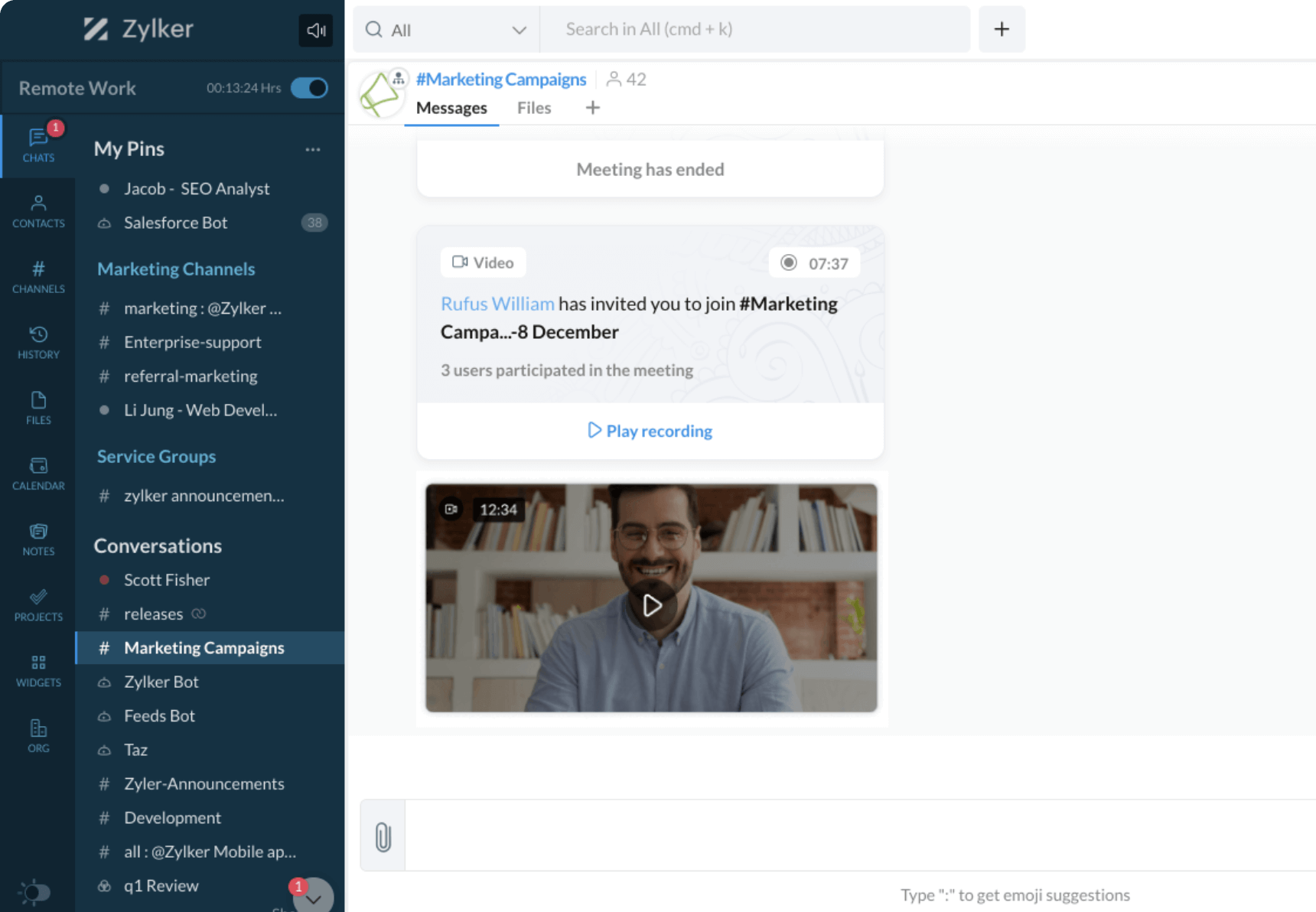 Announcing Cliq 3.0: Collaboration software for hybrid work