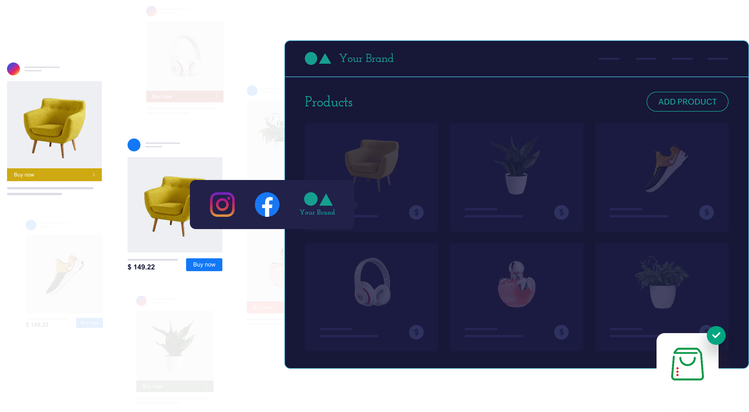 Sell on Facebook and Instagram from your Zoho Commerce store