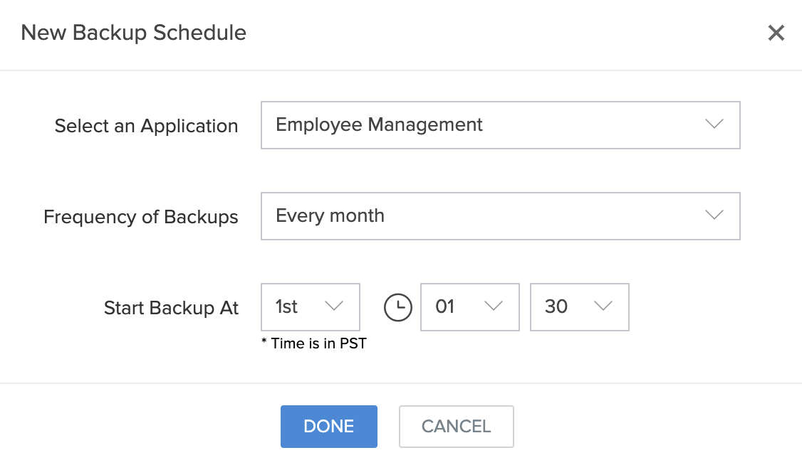 Backup and restore your apps