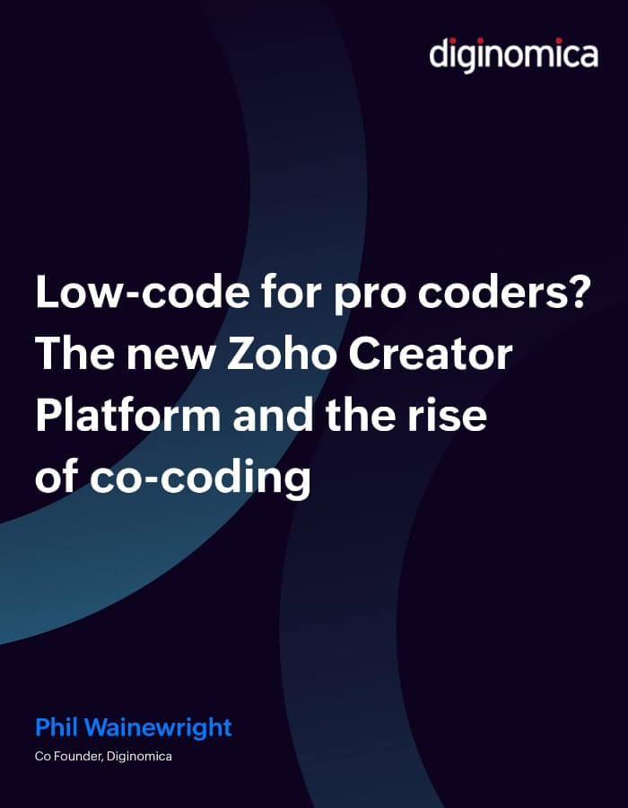 Low-code and the rise of co-coding | Zoho Creator