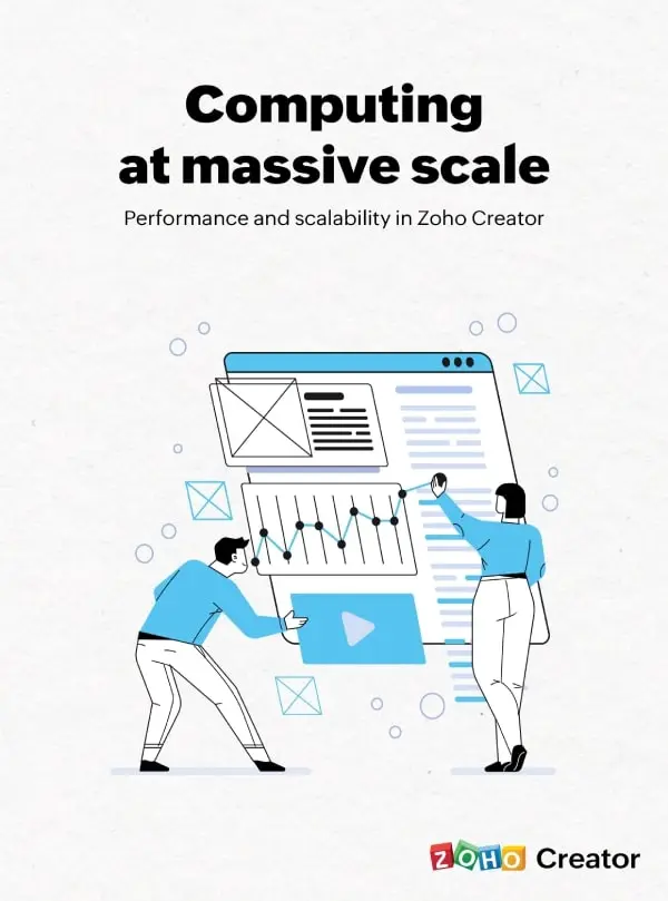 Massive auto-scalability of Zoho | eBook
