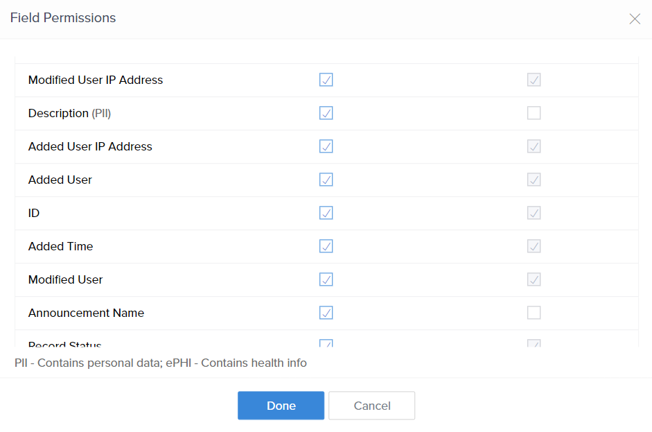 Configure/Add Permission Set | ManageEngine AppCreator Help