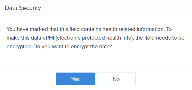 Manage Data Encryption for Fields | Zoho Creator Help