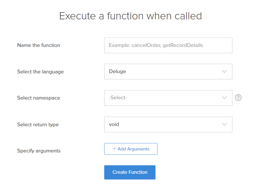 Create and manage node.js functions | Zoho Creator Help Create and manage node.js functions | Zoho Creator Help
