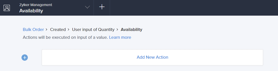 Configure Deluge Script On User Input In Form Workflows Zoho Creator Help