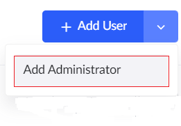 Enter the name, email address and other details of the administrator.