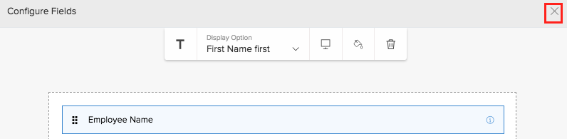 Set Field Name | ManageEngine AppCreator Help