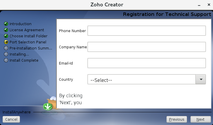 Installation | Zoho Creator On-Premise Help