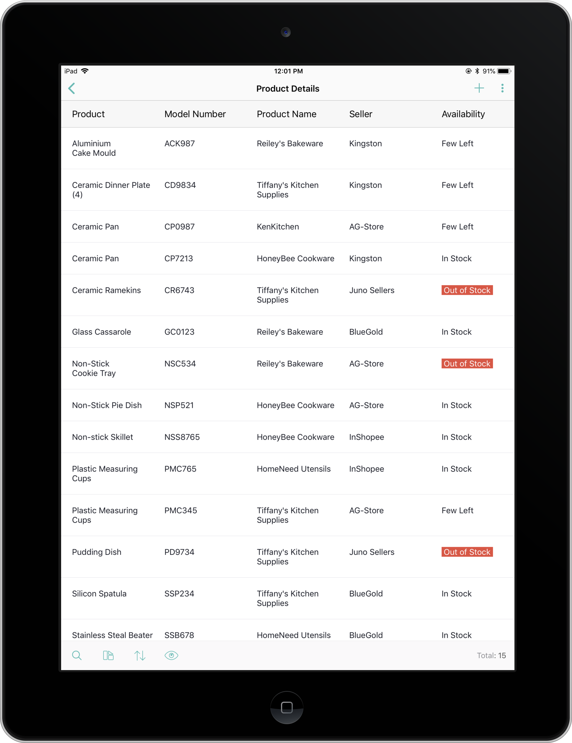 Understand Quick View Layouts in List Report for Tablet Understand Quick View Layouts in List Report for Tablet