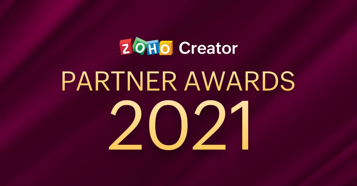 Partner Awards | Zoho Creator
