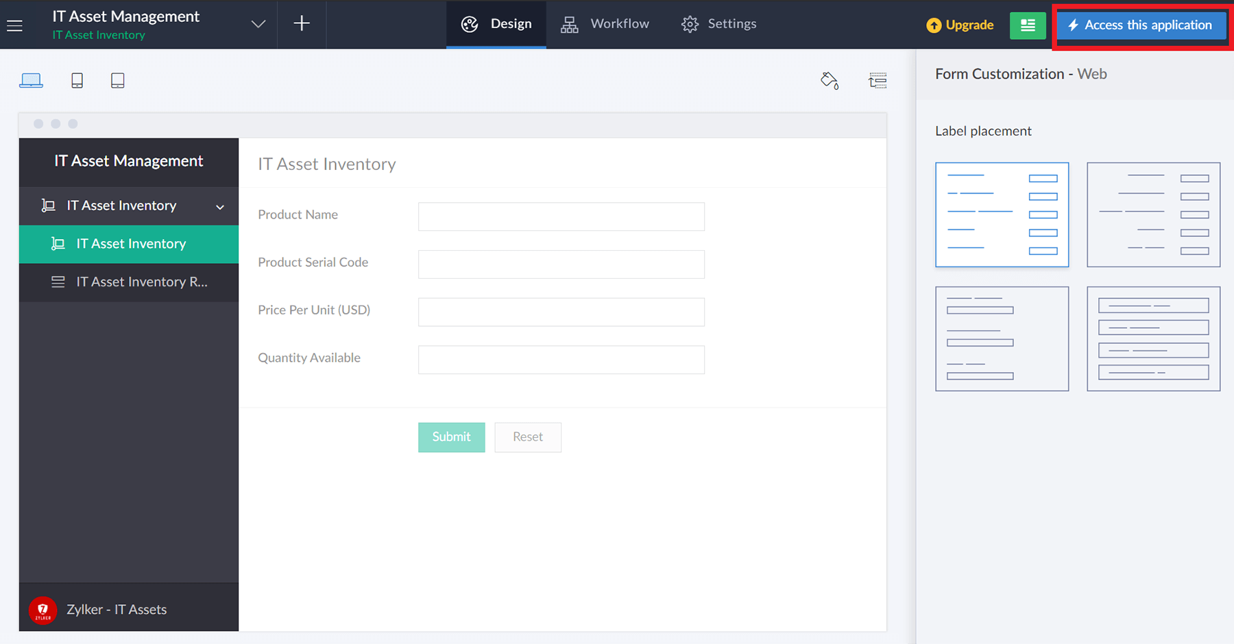New Quickstart Guide | Zoho Creator Help