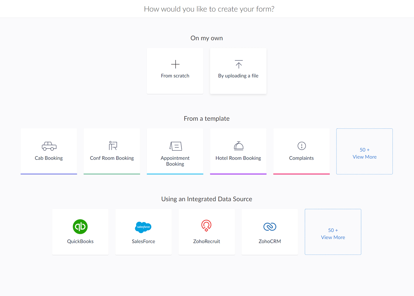 New Quickstart Guide | Zoho Creator Help