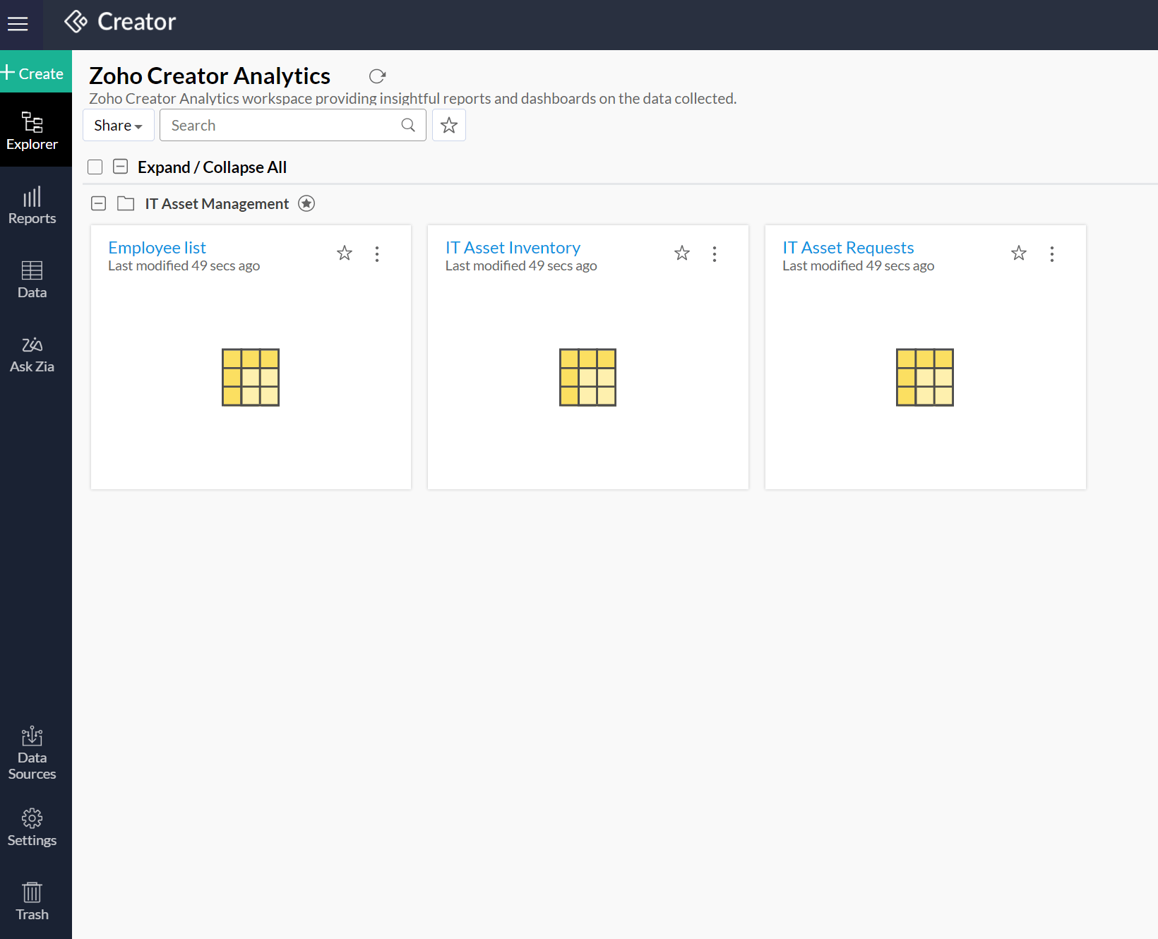New Quickstart Guide | Zoho Creator Help