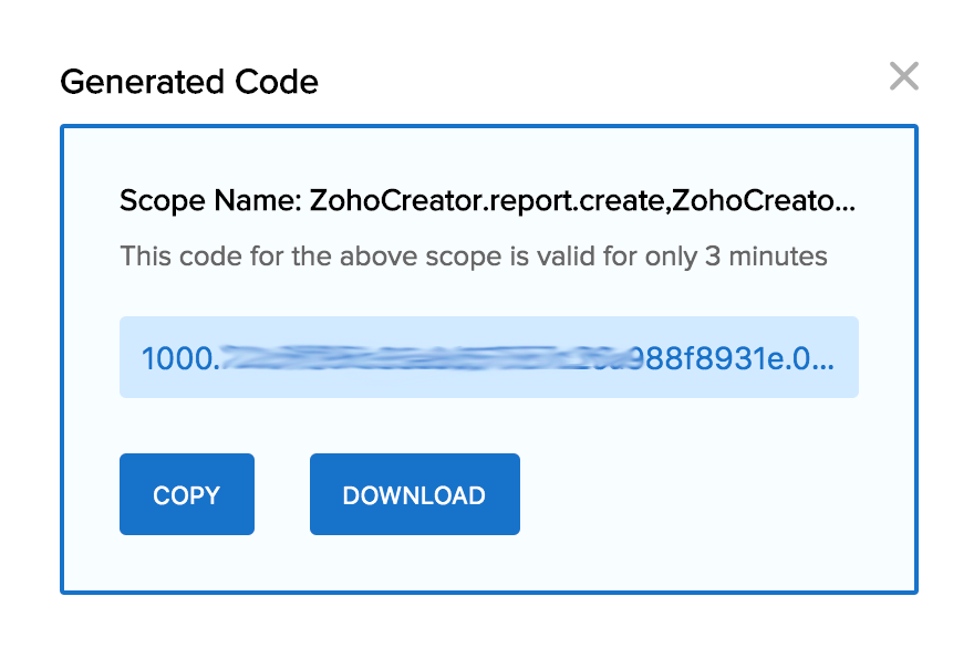 Make an Authorization Request - API v2 | Zoho Creator Help