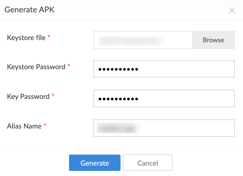Code Sign Android App for Users | Zoho Creator Help