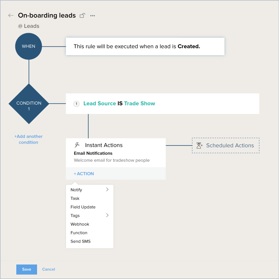 Online automation for sales | Zoho CRM online software Online automation for sales | Zoho CRM online software