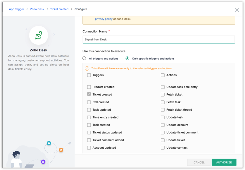 Triggering a Signal through Zoho Flow | Online Help - Zoho CRM Triggering a Signal through Zoho Flow | Online Help - Zoho CRM