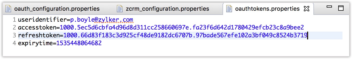 Creación de aplicaciones Java - SDK de Java | Ayuda en línea - Zoho CRM