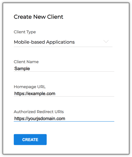 Mobile SDK for Android - Registering your App | Online Help - Zoho CRM