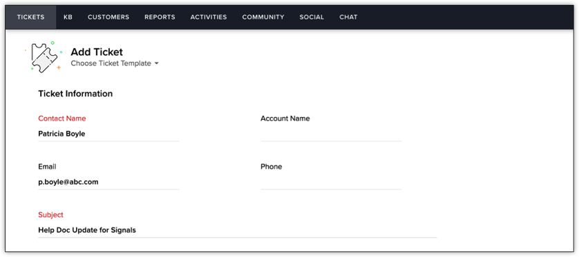 Triggering a Signal through Zoho Flow | Online Help - Zoho CRM
