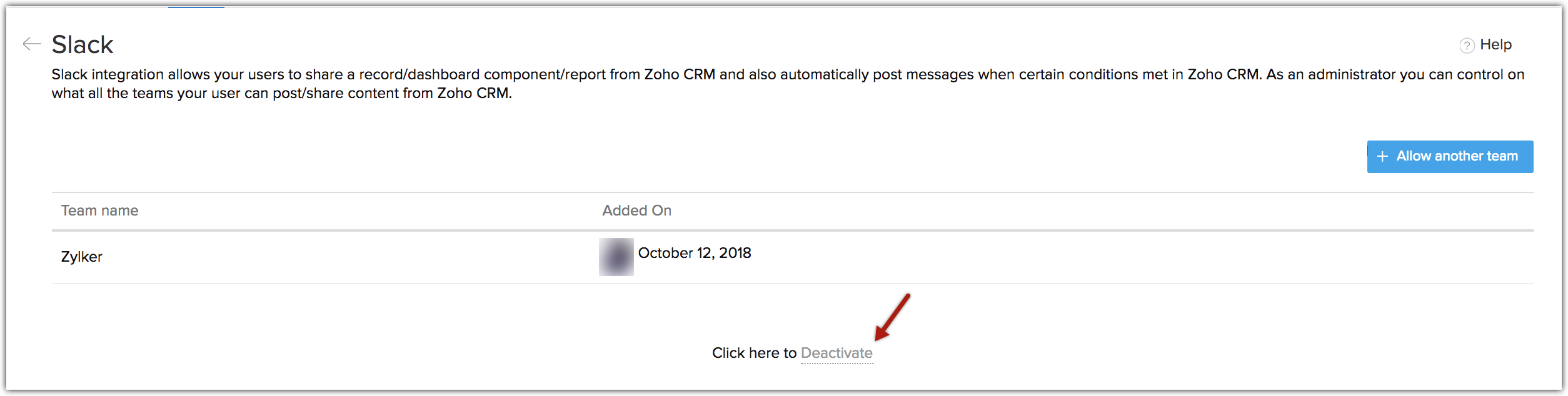Slack-extensie | Online Help - Zoho CRM Slack-extensie | Online Help - Zoho CRM