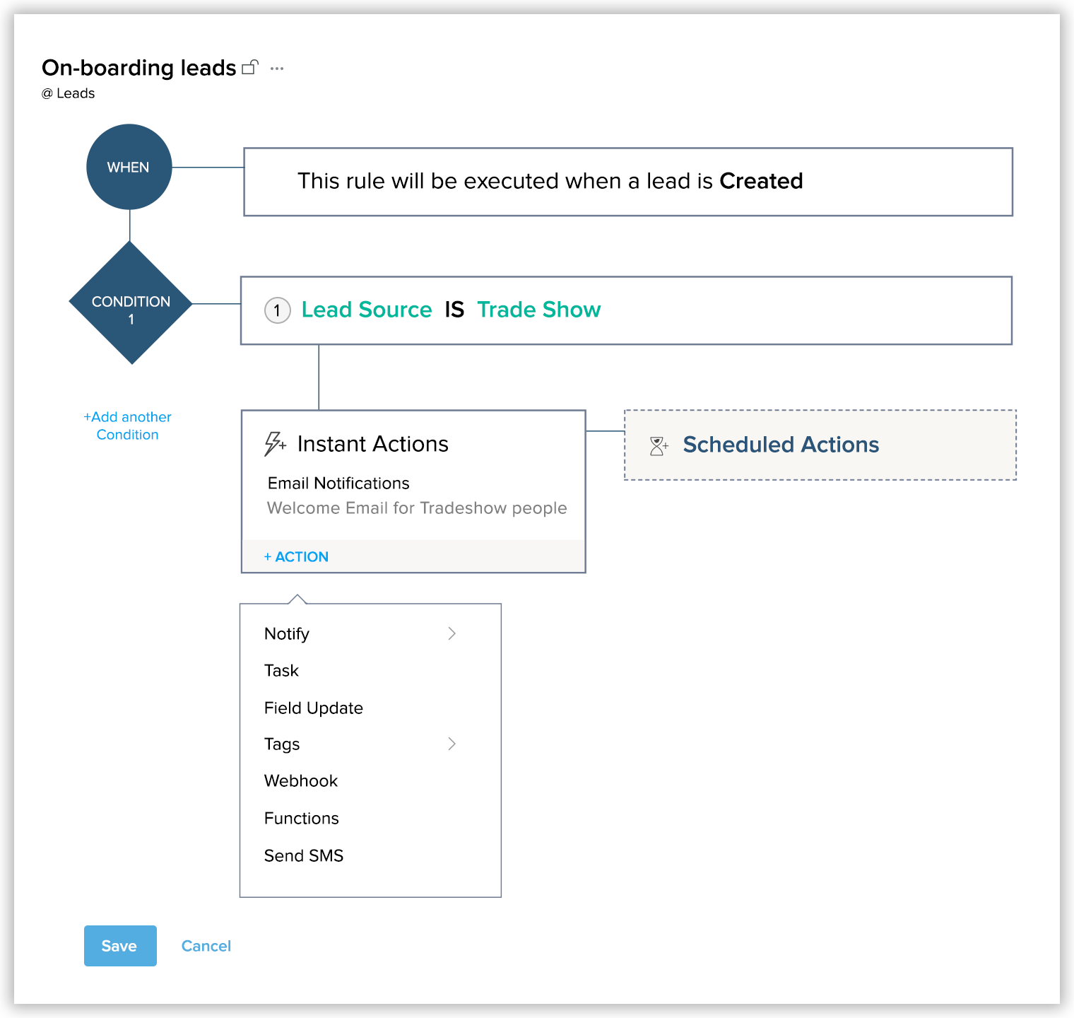 Características | Zoho CRM Plus