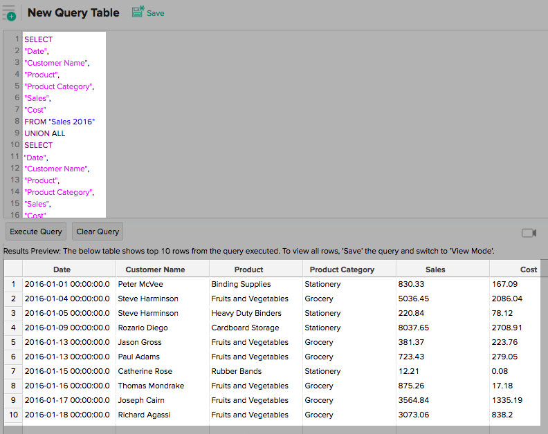Data Merging l Zoho Analytics Help Data Merging l Zoho Analytics Help