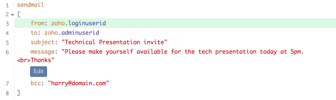 Error Messages Help Zoho Deluge 
