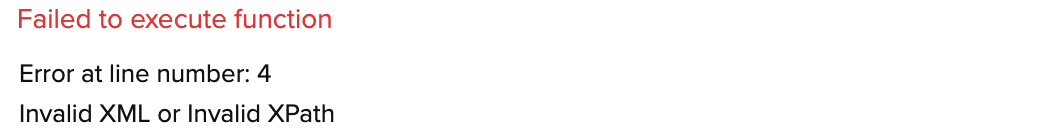 Error Messages | Help - Zoho Deluge