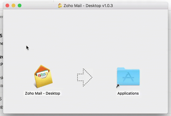 Aplicativo cliente Zoho Mail Desktop | Zoho