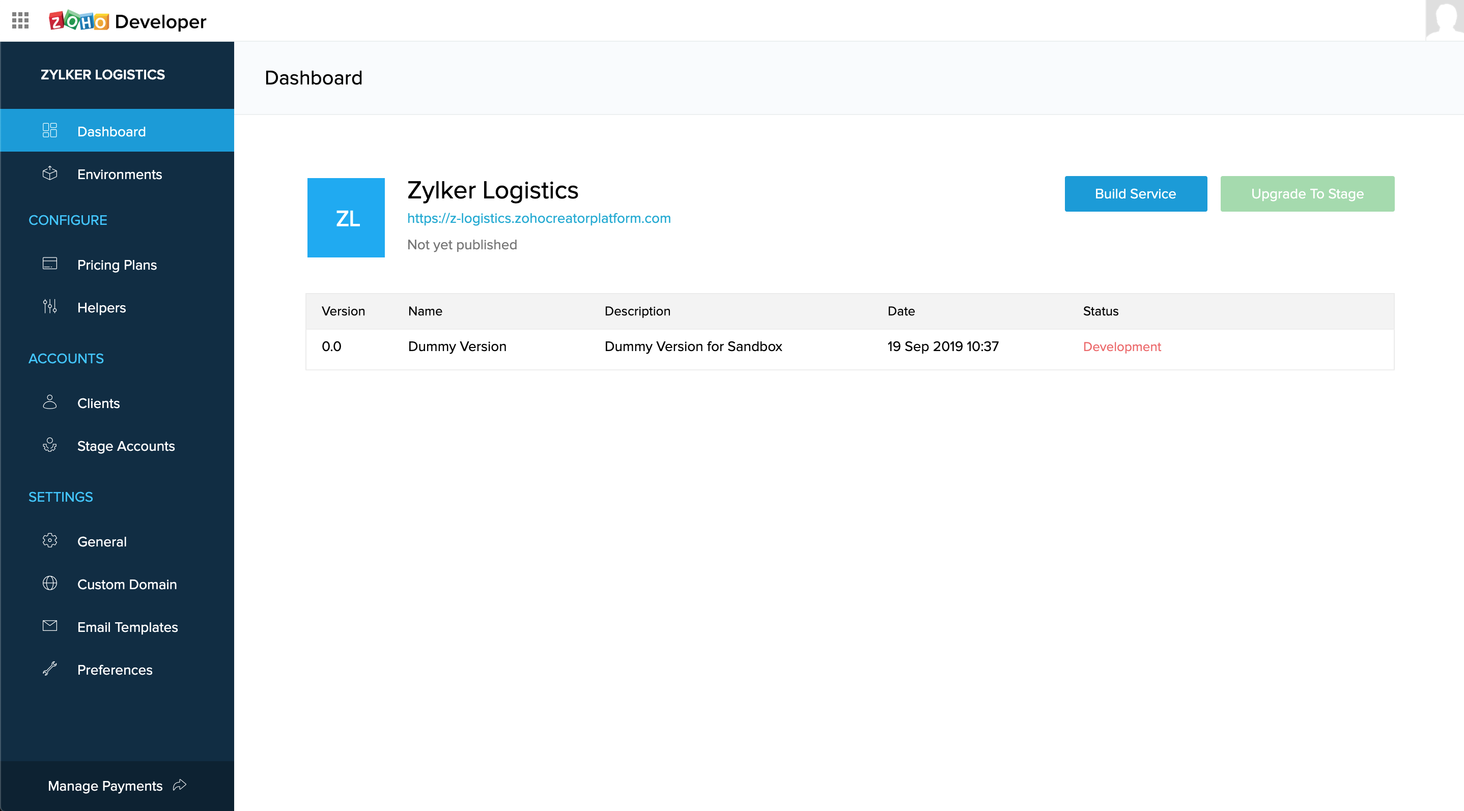 Creating a Custom Solution | Help - Zoho Developer
