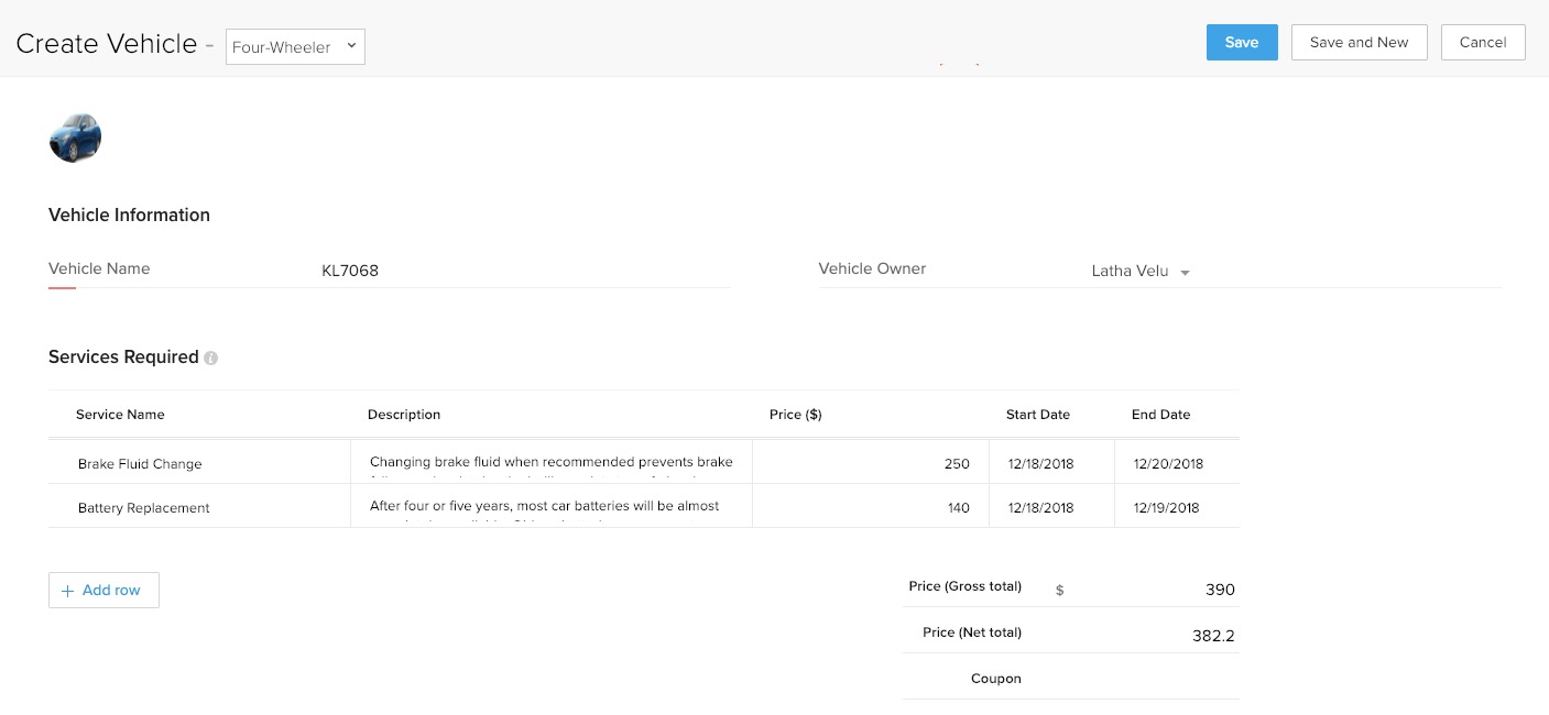 Subforms In Vertical Solutions Zoho Developer Help 5868