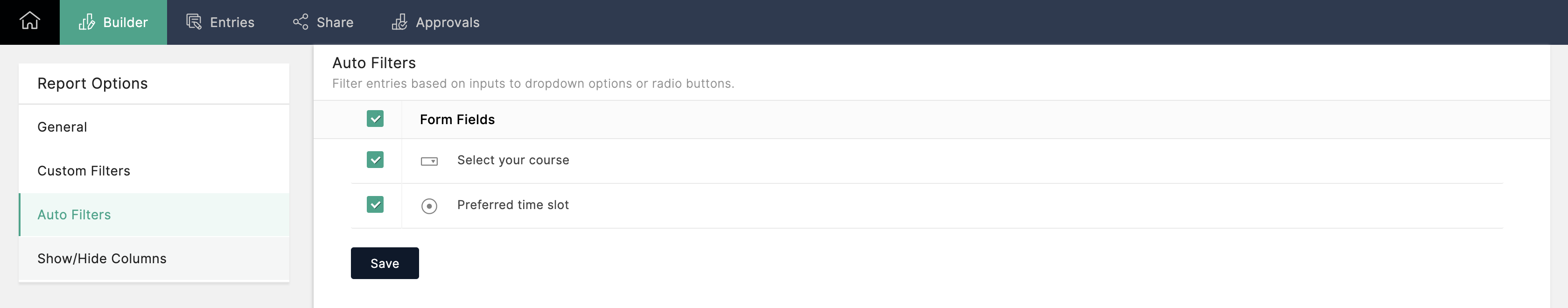Reports | Creating Reports - Zoho Forms