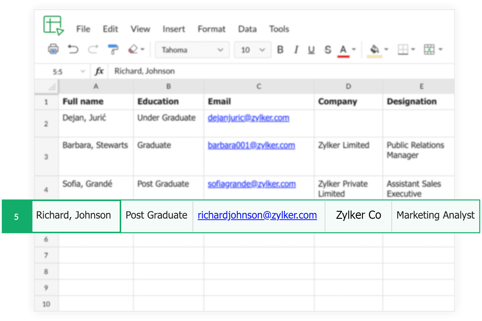 Push form entries to Zoho Sheet | Integrate Zoho Forms with Zoho Sheet ... Push form entries to Zoho Sheet | Integrate Zoho Forms with Zoho Sheet ...