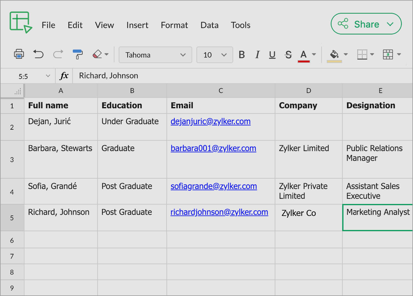 Push form entries to Zoho Sheet | Integrate Zoho Forms with Zoho Sheet ... Push form entries to Zoho Sheet | Integrate Zoho Forms with Zoho Sheet ...