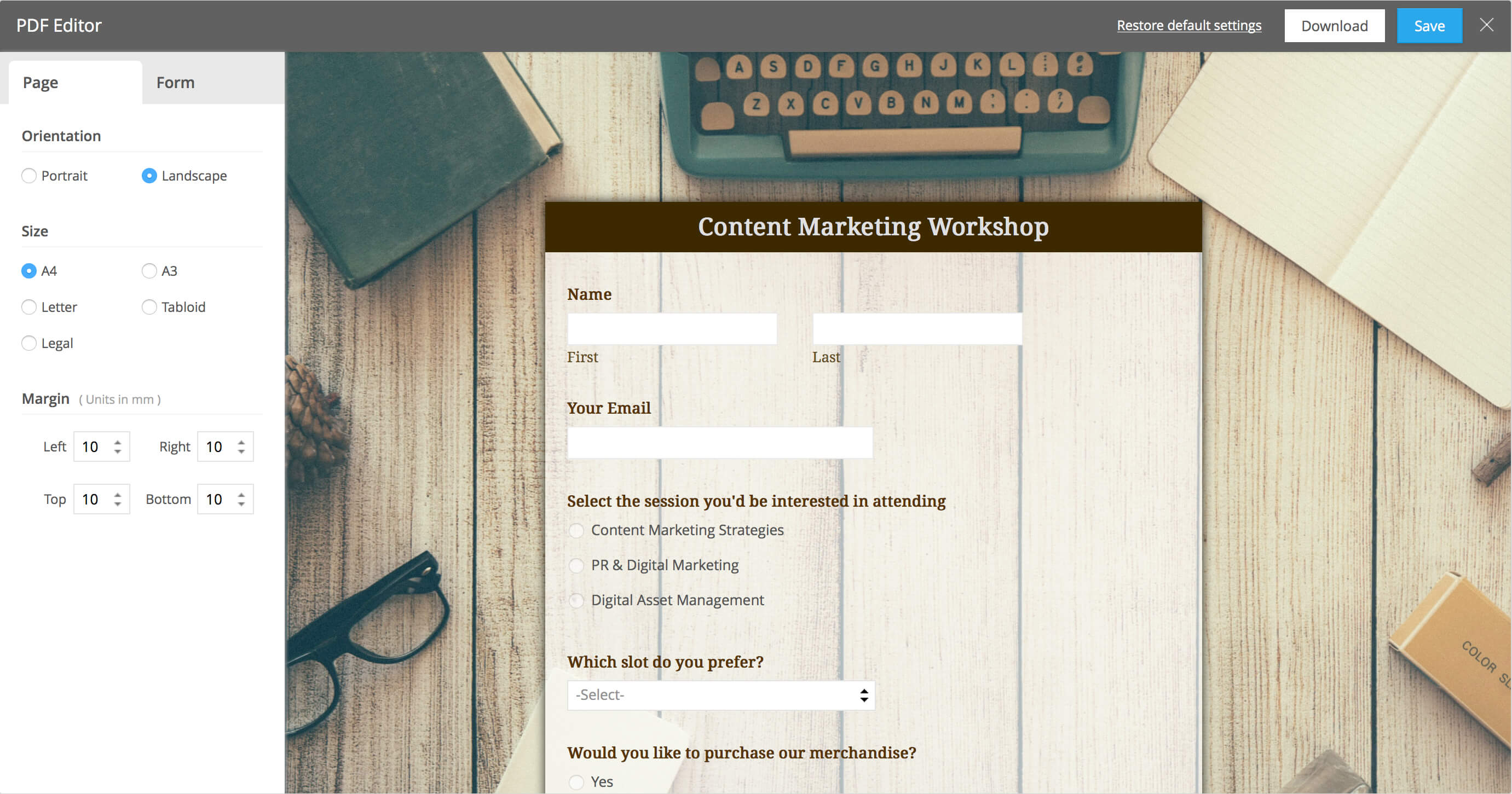 Online Form Creator Free Form Maker Software Zoho Forms