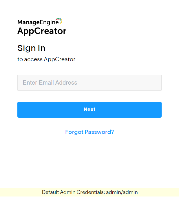Installing On Azure Manageengine Appcreator Help
