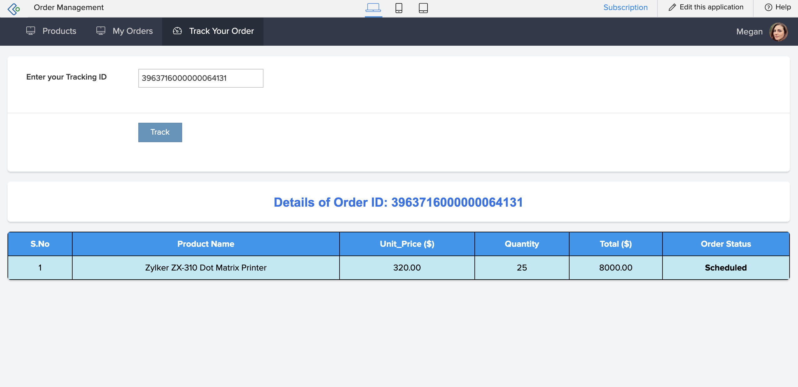 Configure parameters for page elements| ManageEngine AppCreator Help