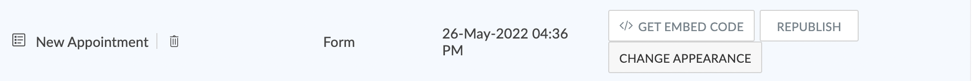 Change Appearance of Form | ManageEngine AppCreator Help